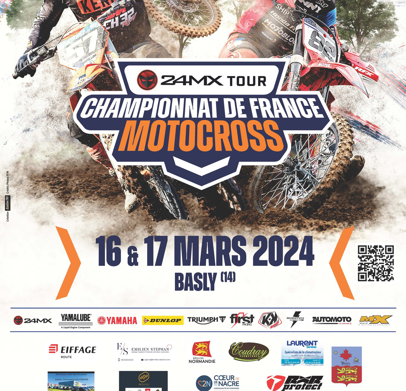 Championnat de France 24MX Tour 2024 carré | FFMoto