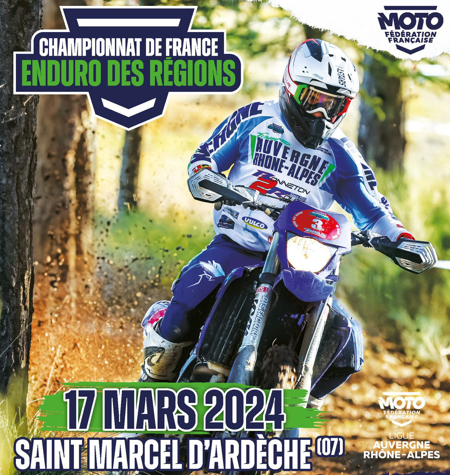 Championnat de France des Régions d'Enduro 2024 | FFMoto
