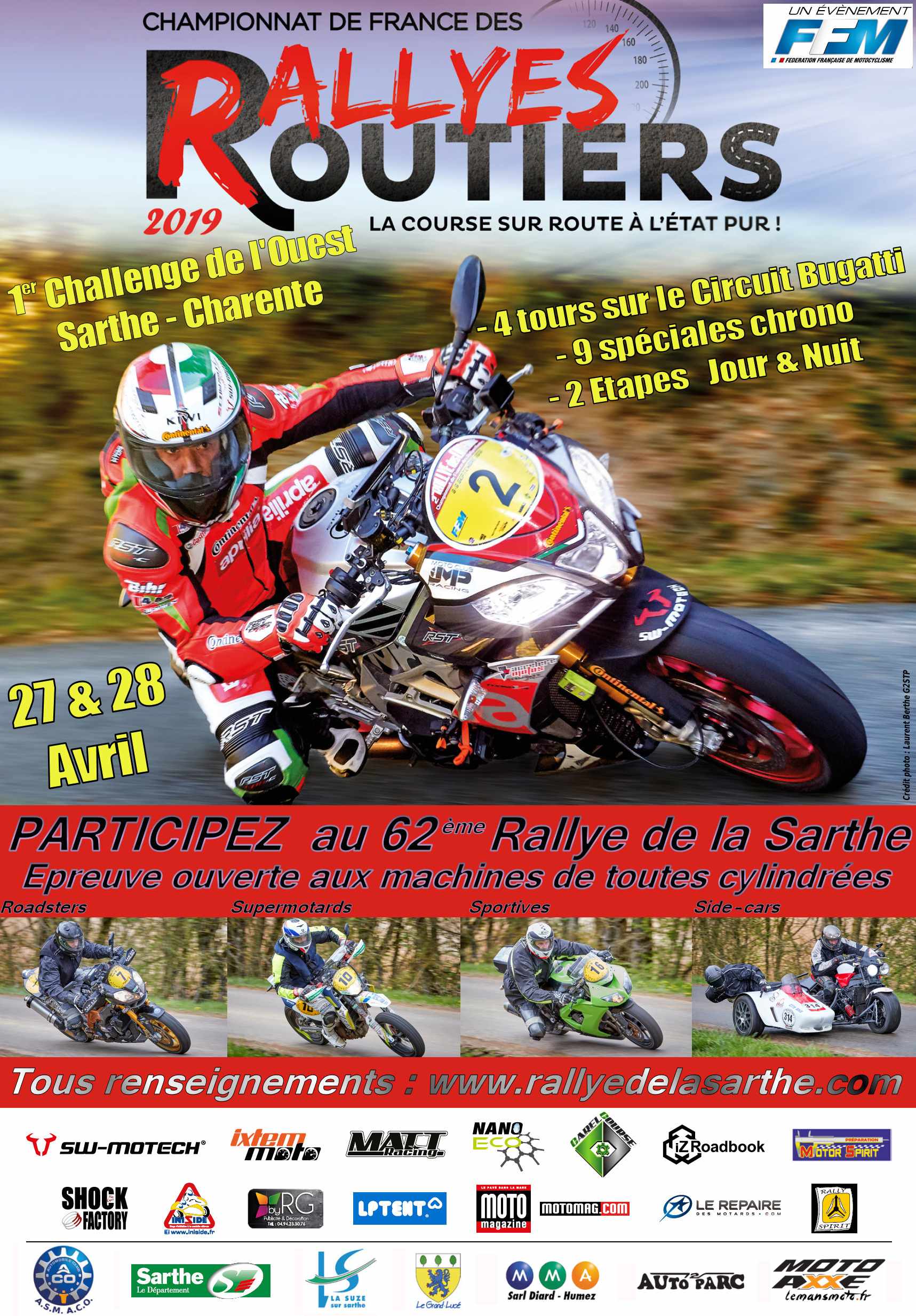 Championnat de France des Rallyes Routiers | FFMoto